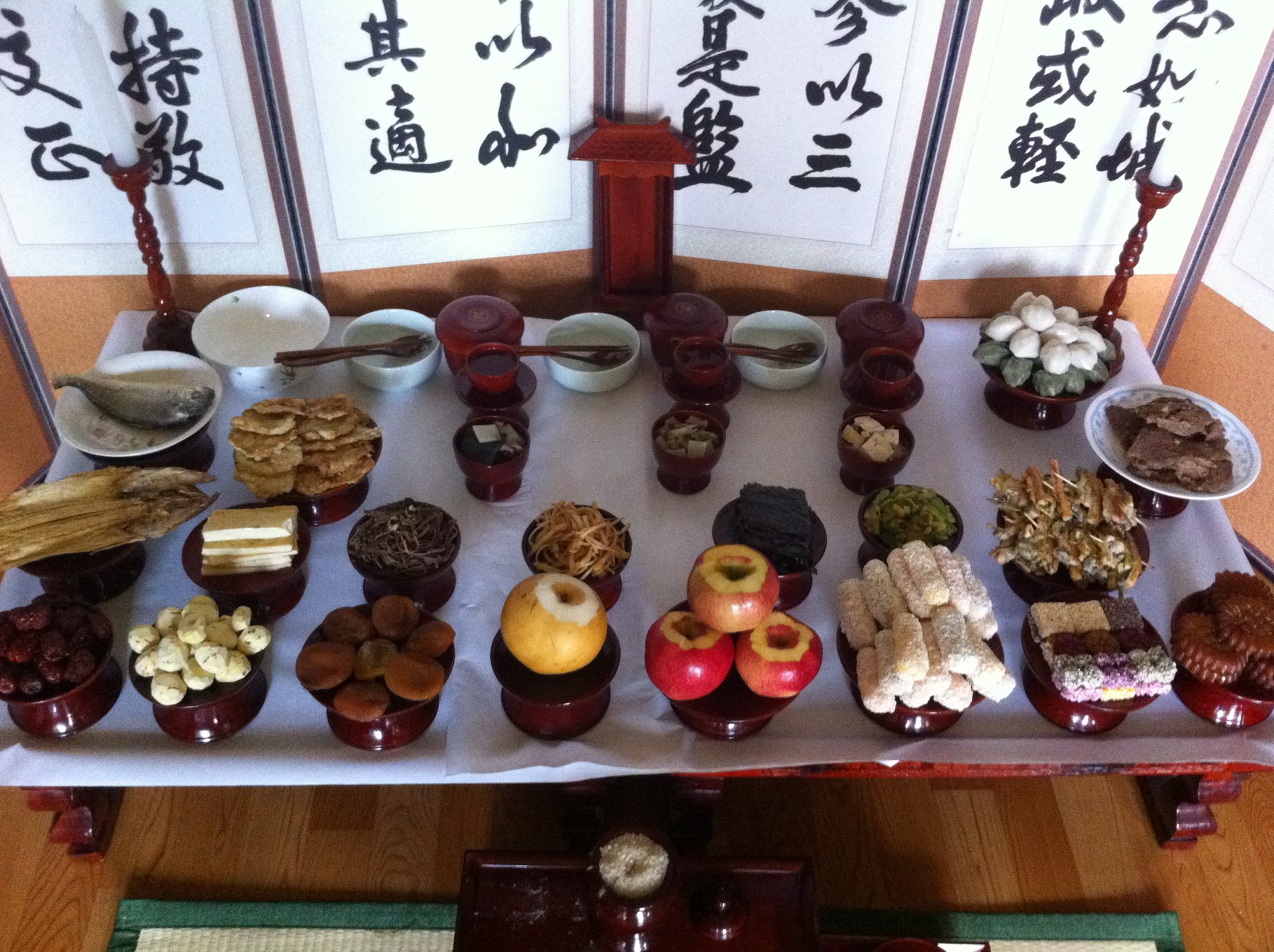 Korean Ancestor Ceremony for the New Year - Koreanischkurs